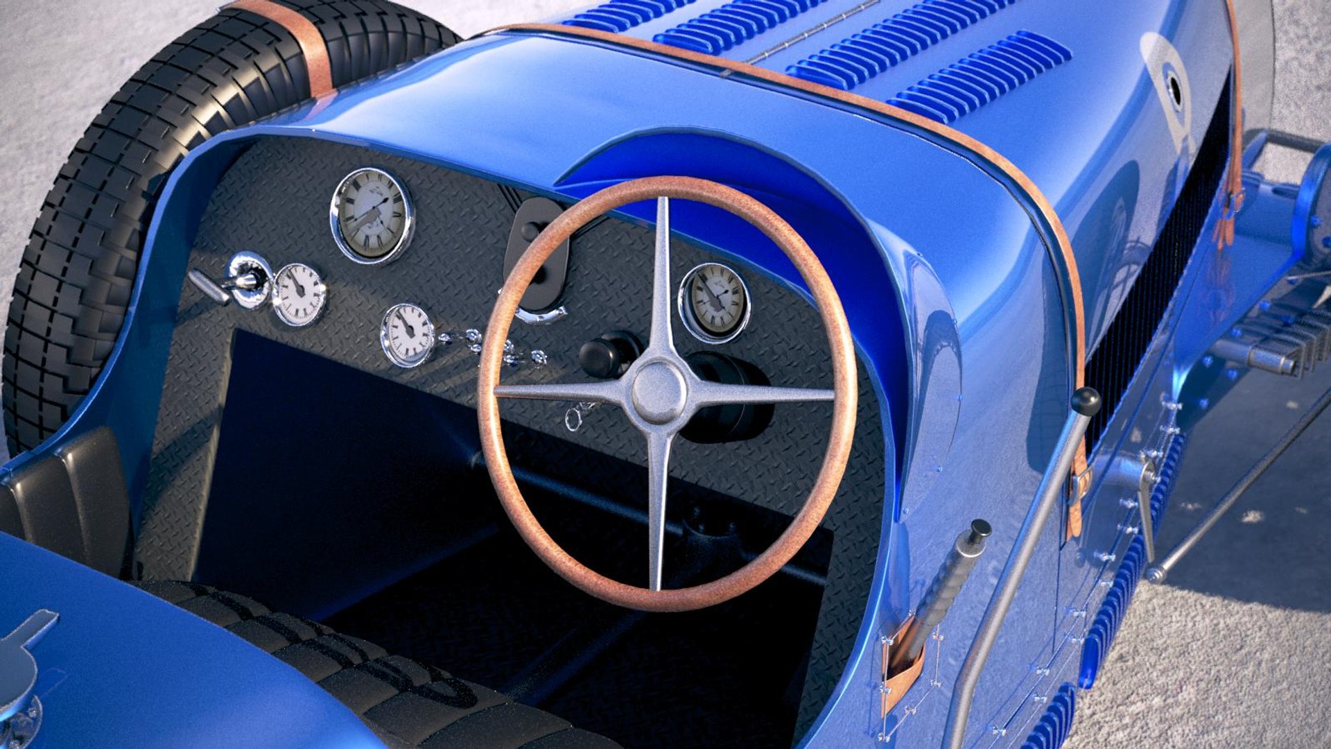 1929 Bugatti B 3D Model - TurboSquid 1159546