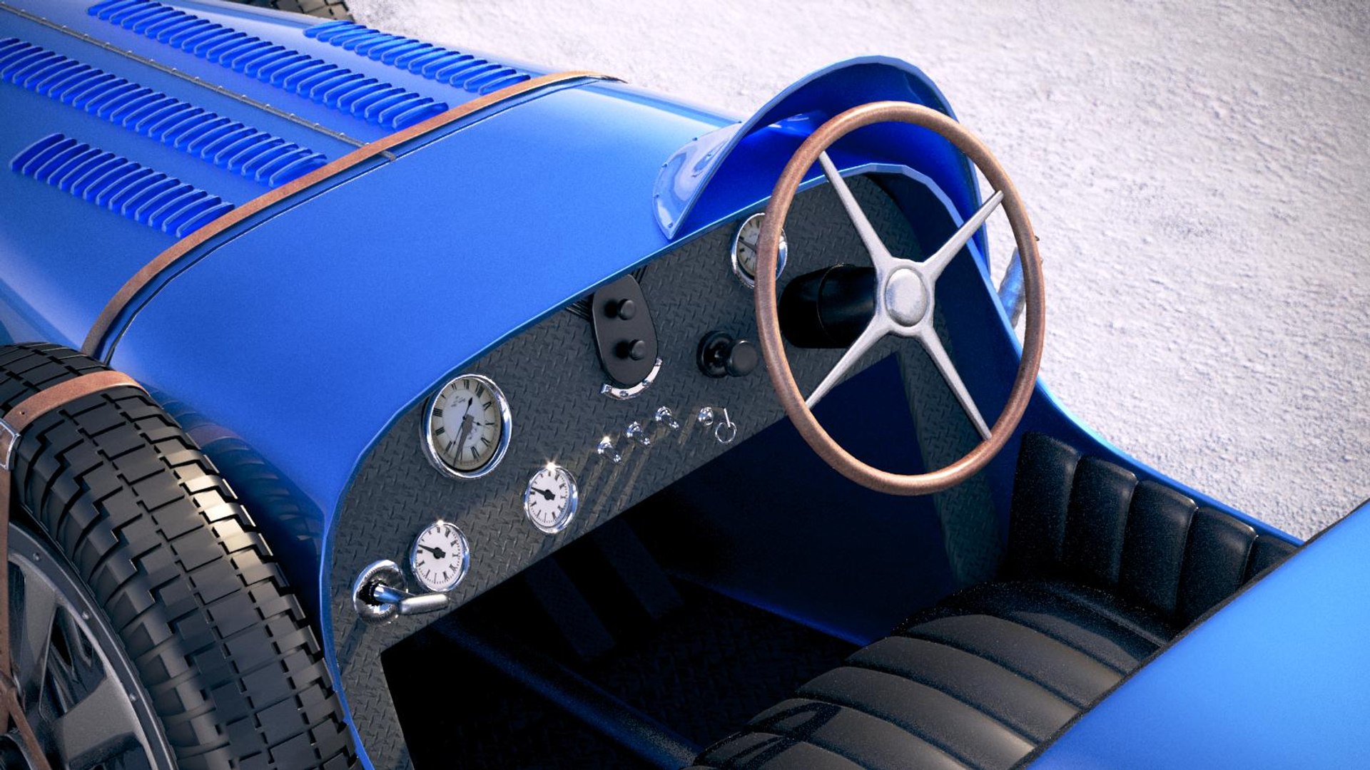 1929 Bugatti B 3D Model - TurboSquid 1159546