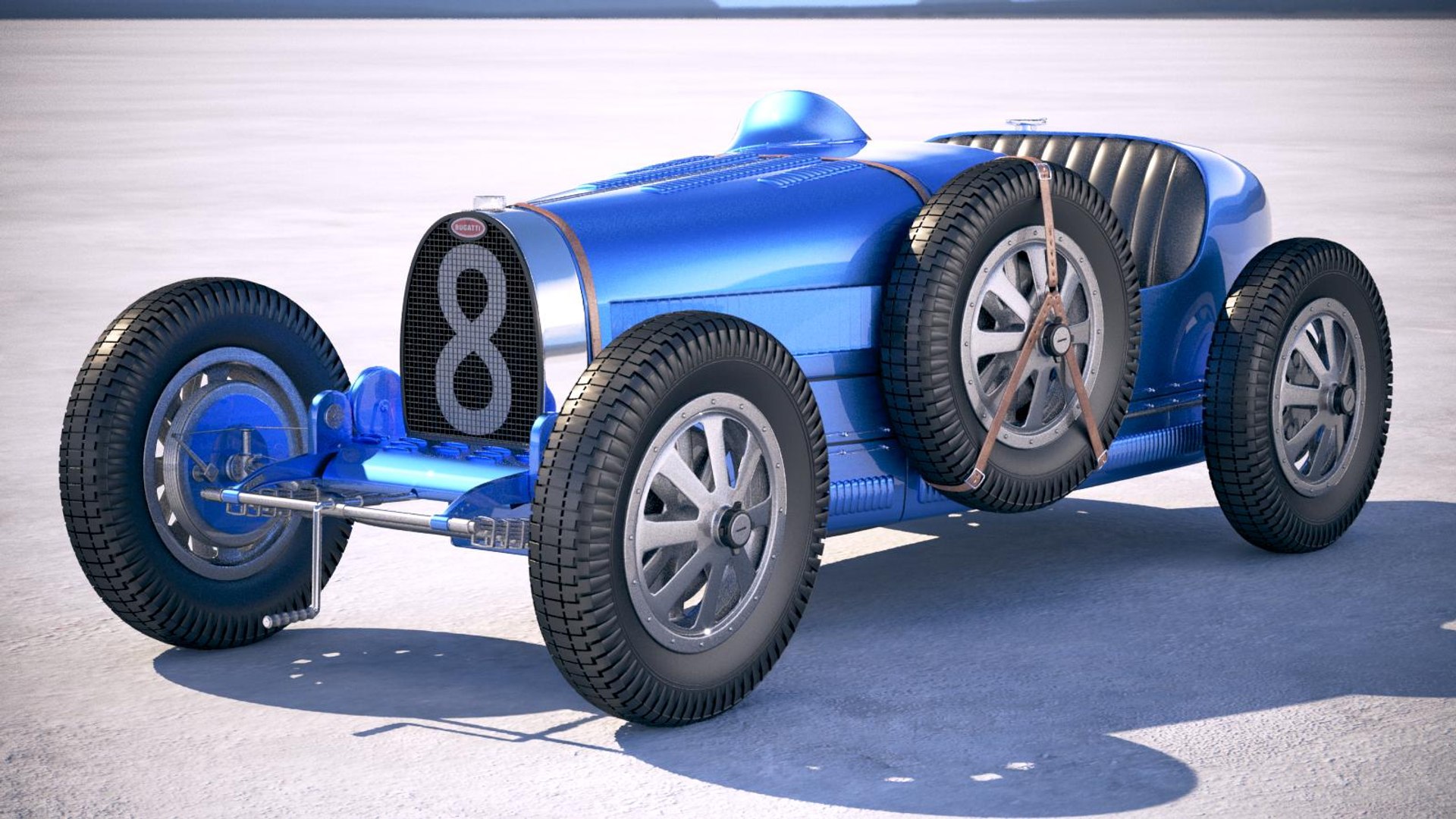 1929 Bugatti B 3D Model - TurboSquid 1159546