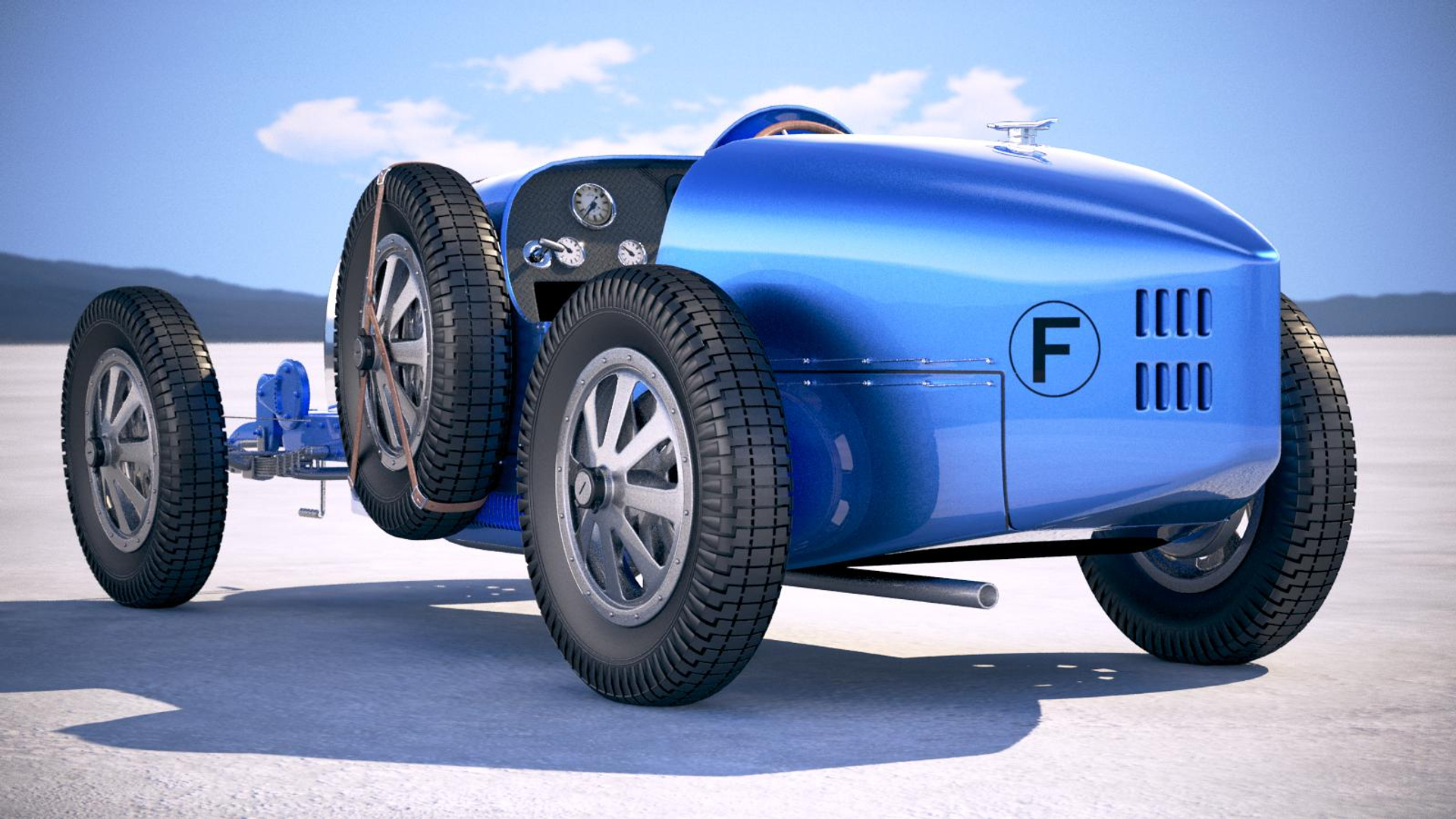 1929 bugatti b 3D model - TurboSquid 1159546