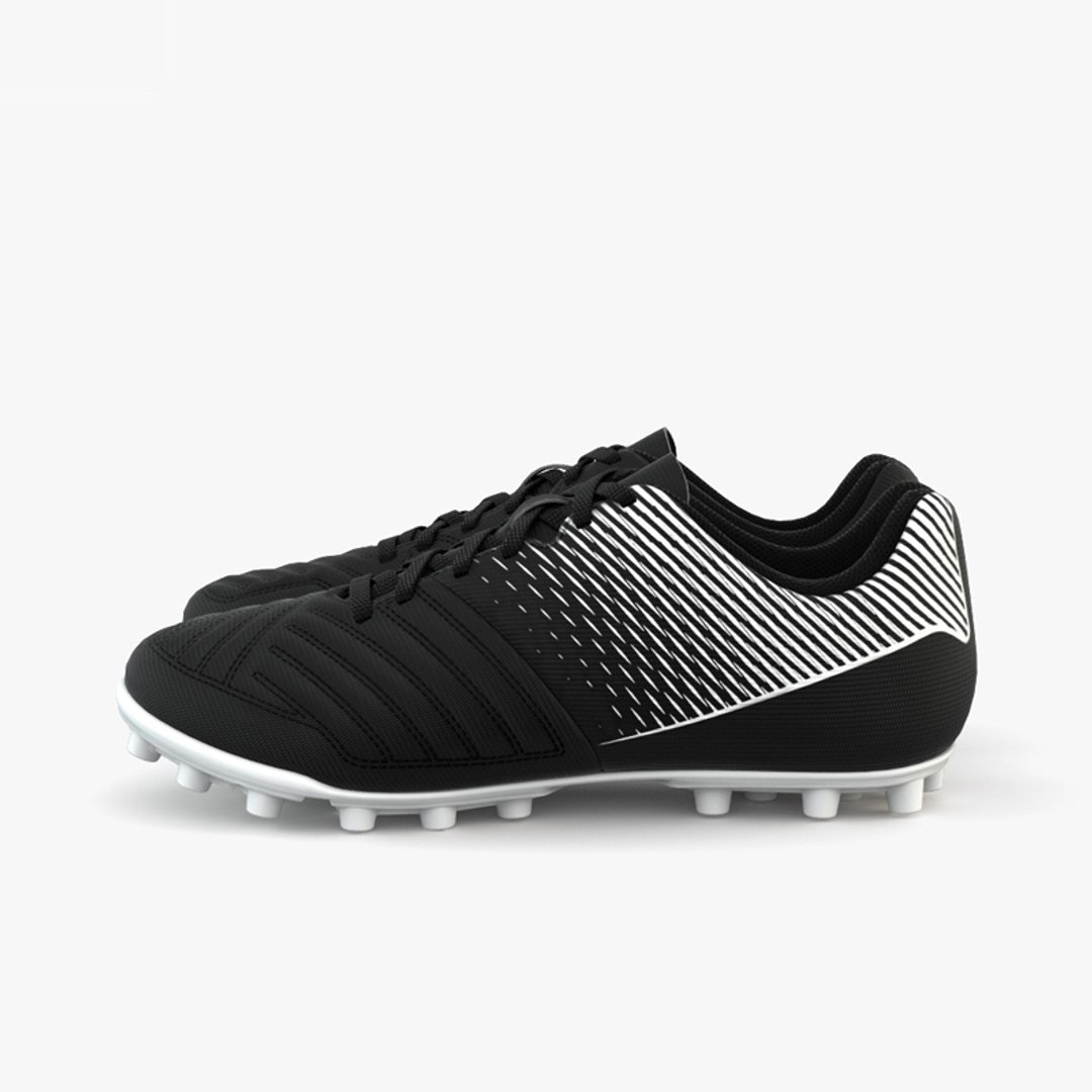 3D Model Football Boots Foot - TurboSquid 1611341