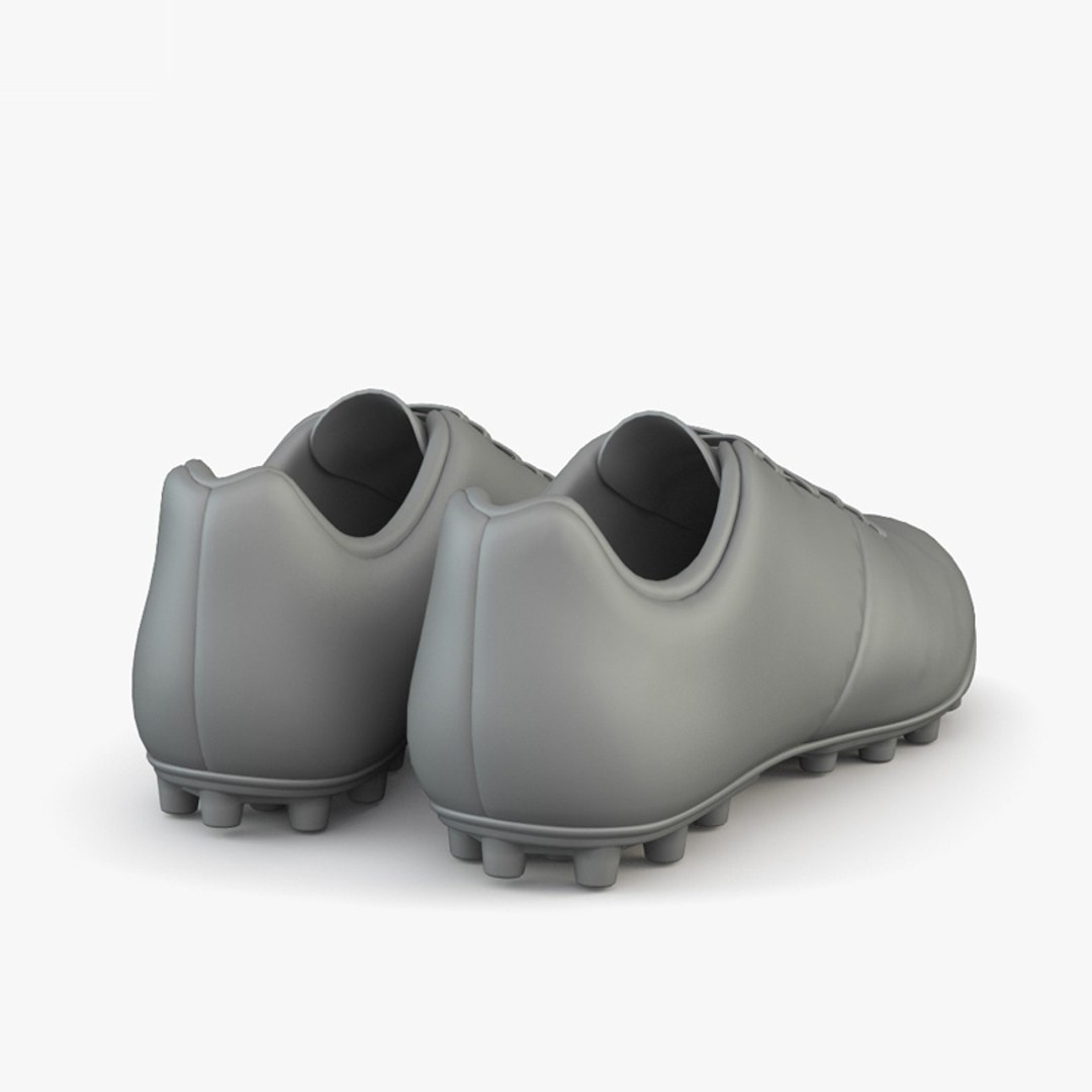 3D Model Football Boots Foot - TurboSquid 1611341