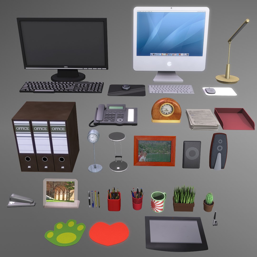 3ds Max Office Props