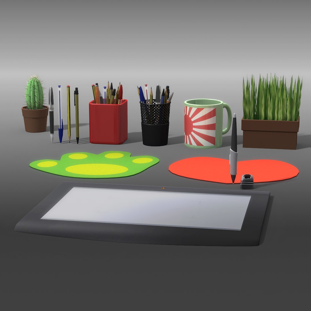 3ds Max Office Props