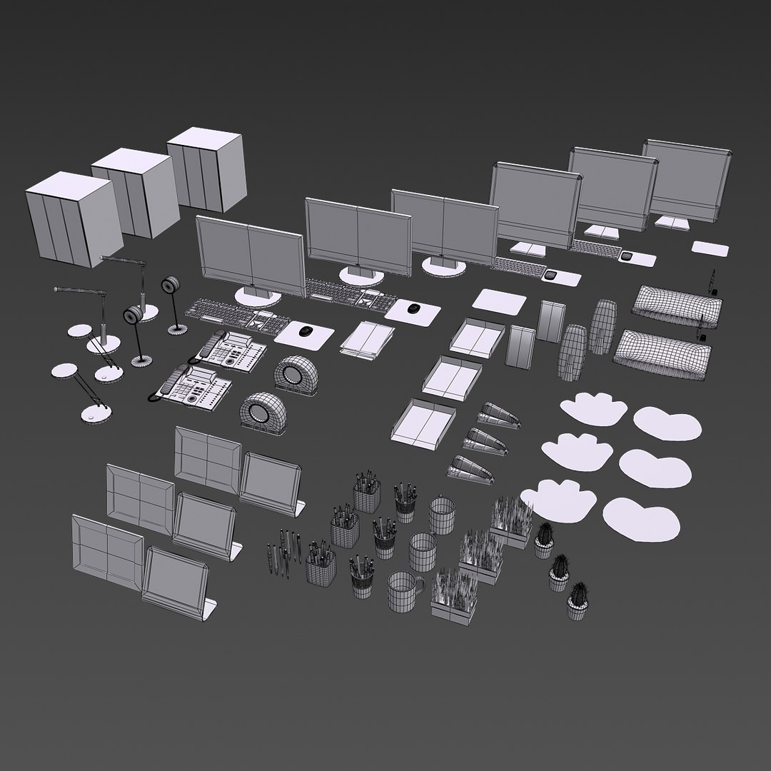 3ds Max Office Props