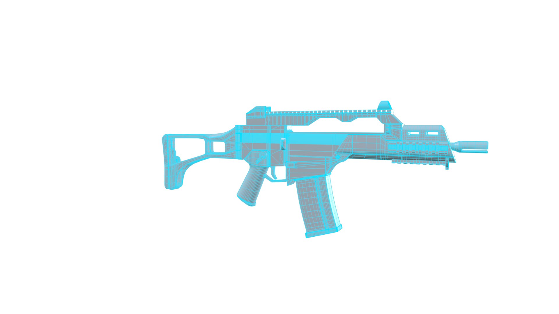 3D Model G36C Assault Rifle - TurboSquid 2188666