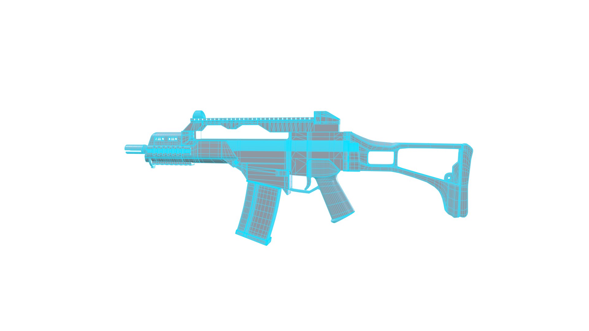 3D Model G36C Assault Rifle - TurboSquid 2188666