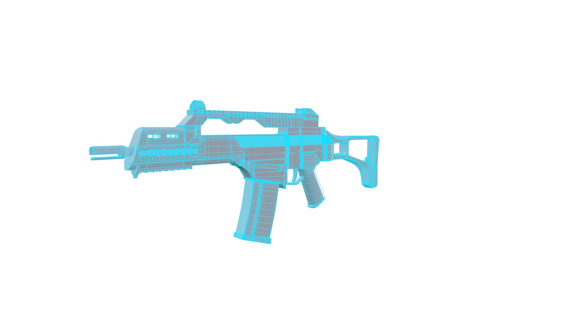 3D Model G36C Assault Rifle - TurboSquid 2188666