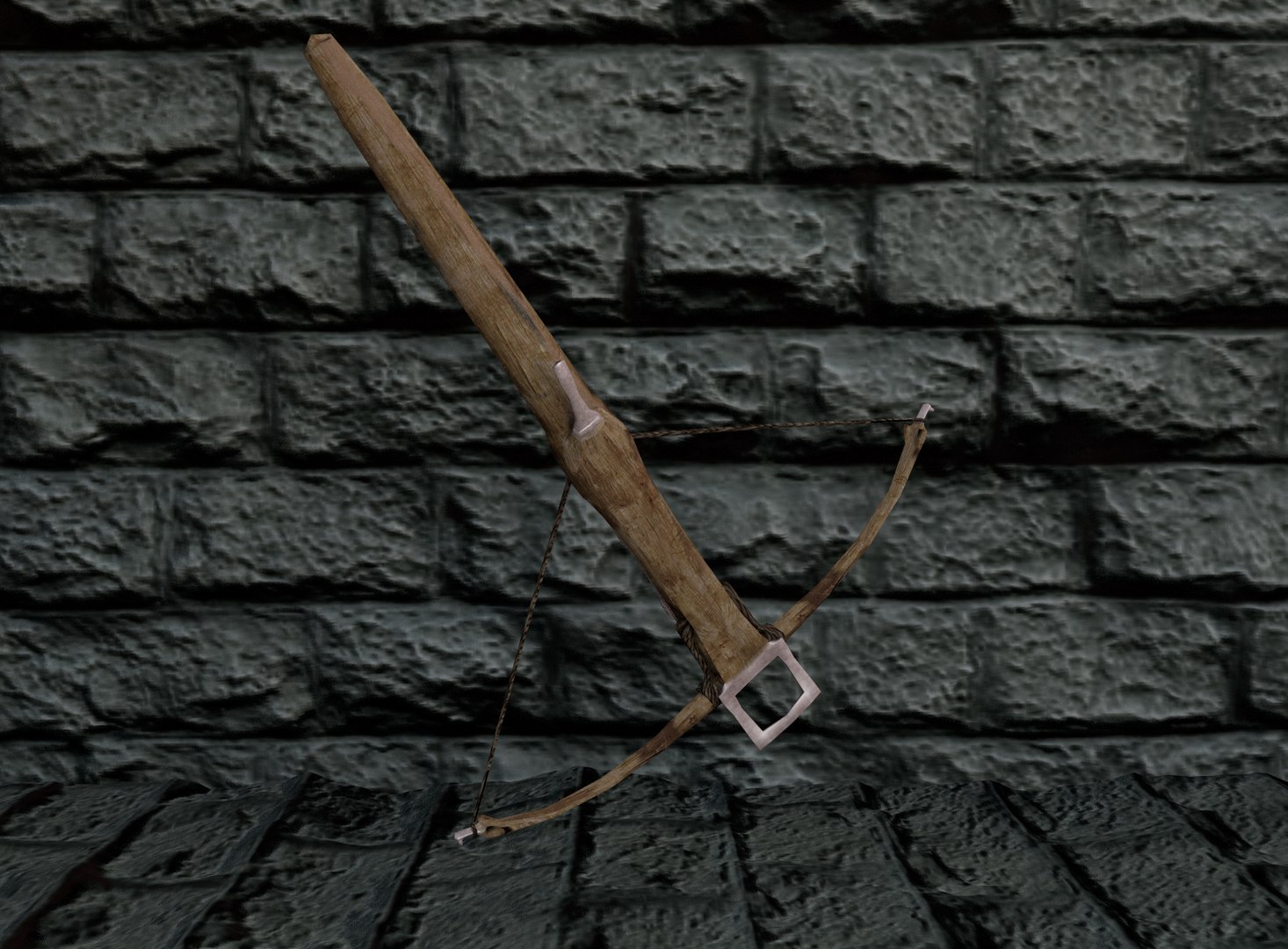 3d crossbow ready