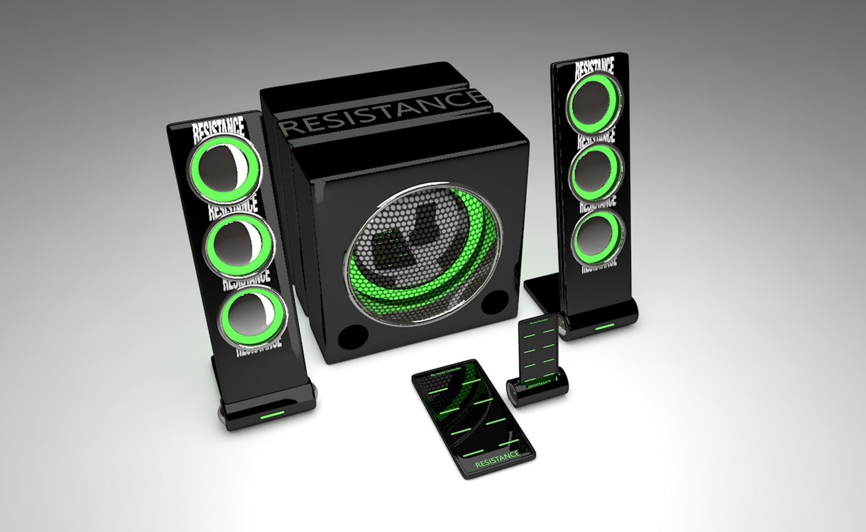 3D Model Speakers - TurboSquid 1382639