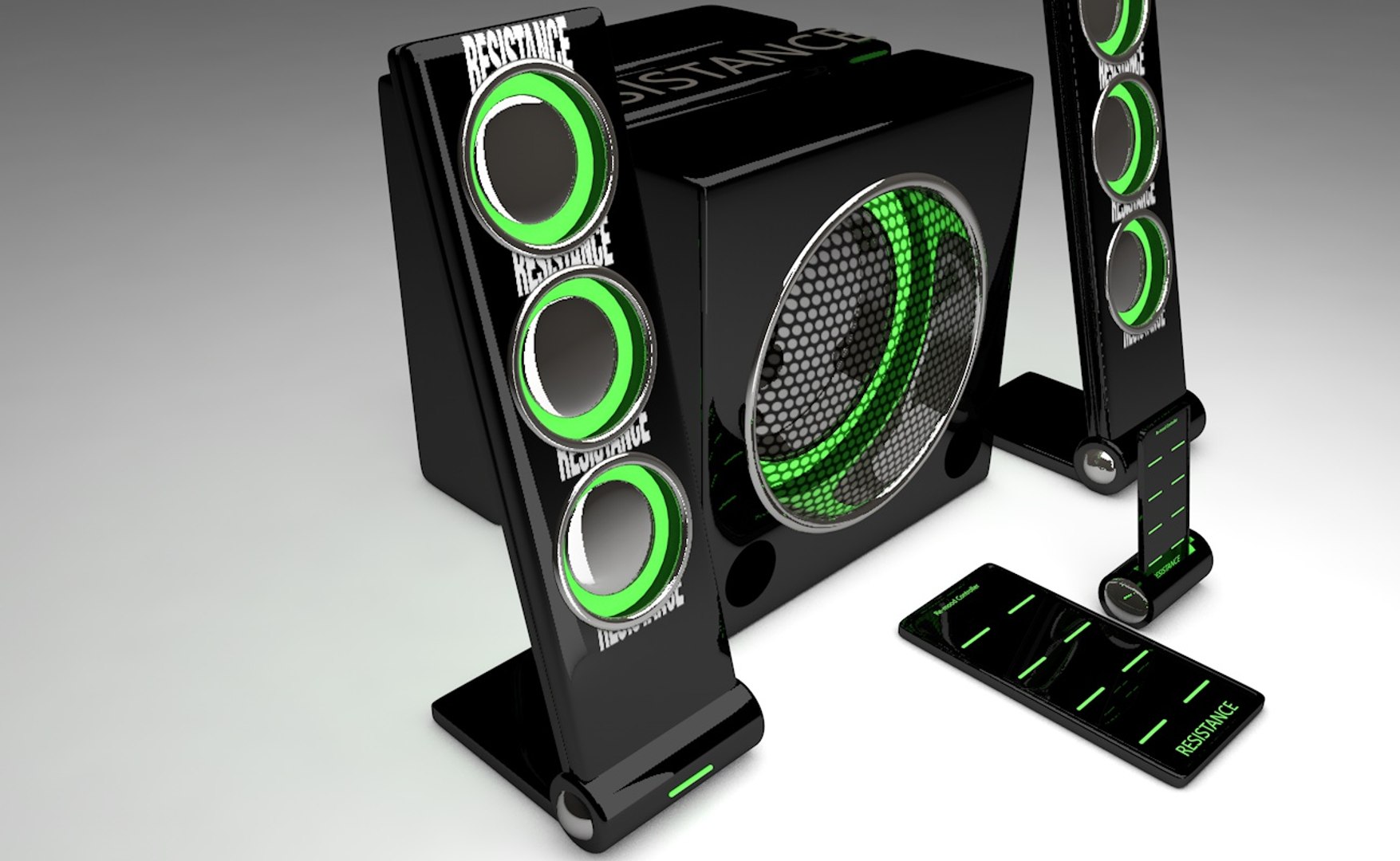 3D Model Speakers - TurboSquid 1382639