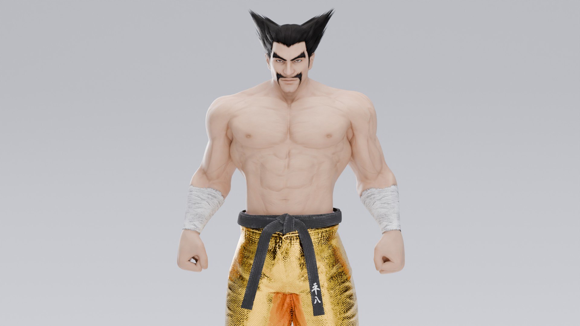 Young Heihachi Mishima 3D Model - TurboSquid 2347522