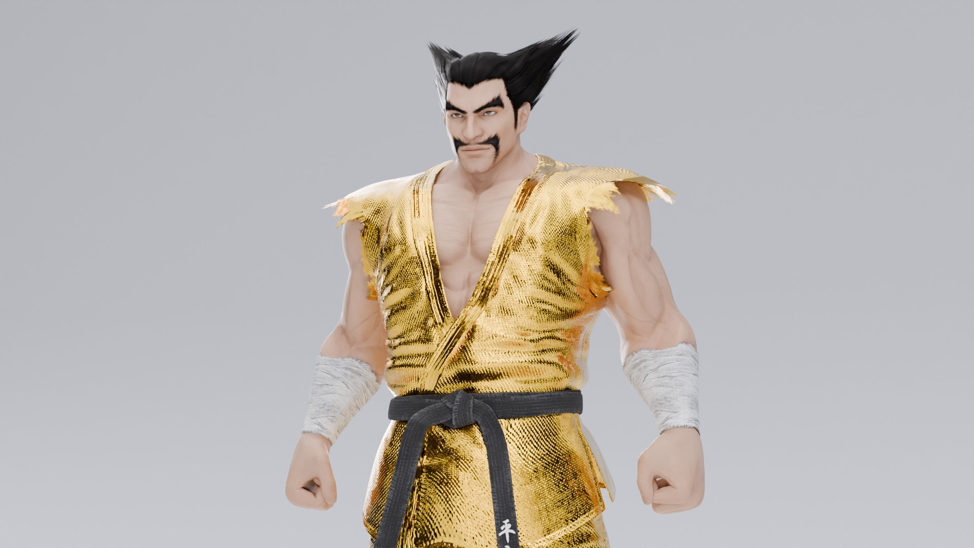 Young Heihachi Mishima 3D Model - TurboSquid 2347522