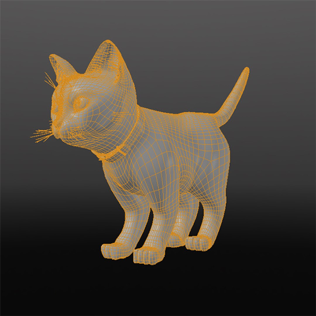 Cat 3d Model
