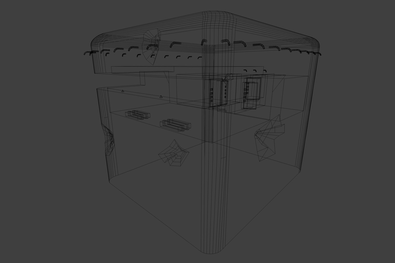 Bunker Ww2 3d Model