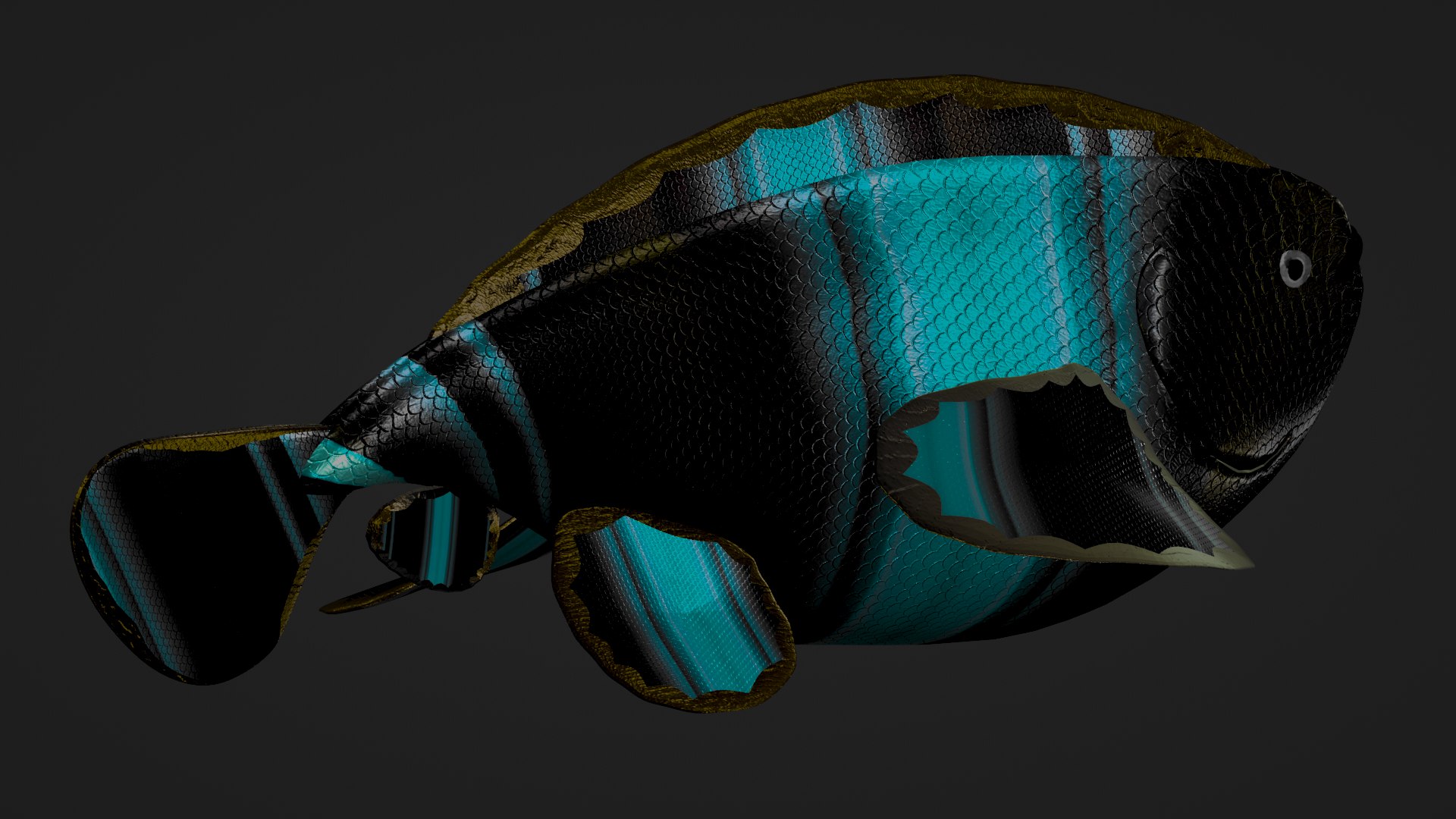 THE SECOND FISH 3D Model - TurboSquid 1873162