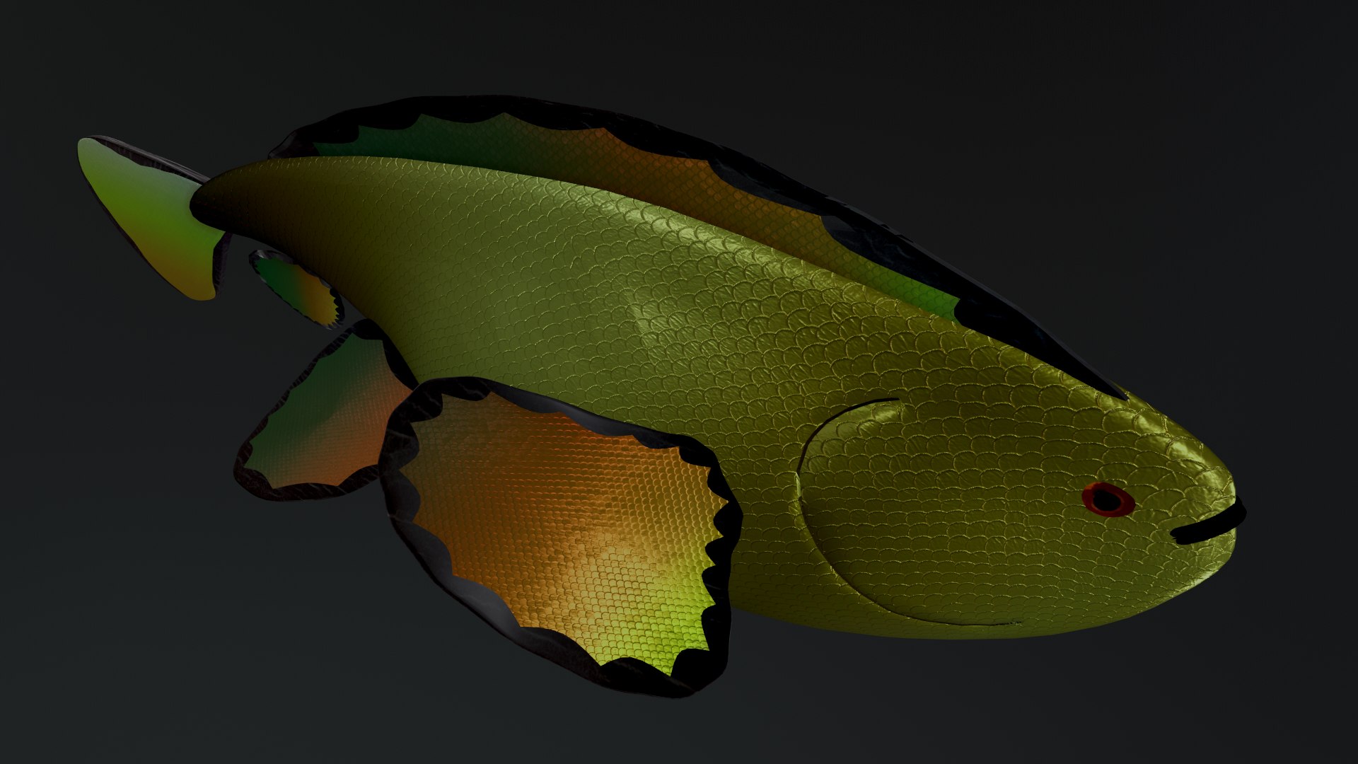 THE SECOND FISH 3D Model - TurboSquid 1873162