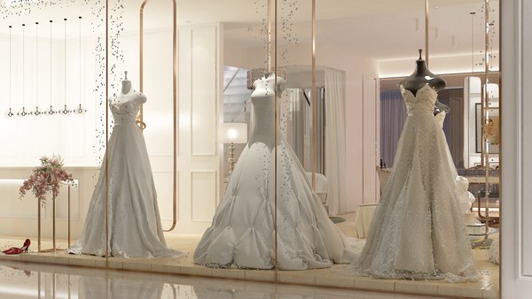 modelo 3d Tienda de bodas 02 - TurboSquid 1933990