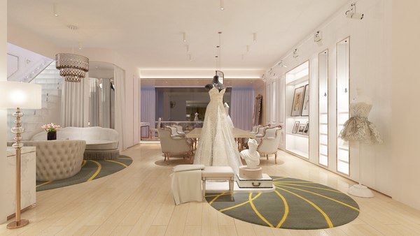 modelo 3d Tienda de bodas 02 - TurboSquid 1933990