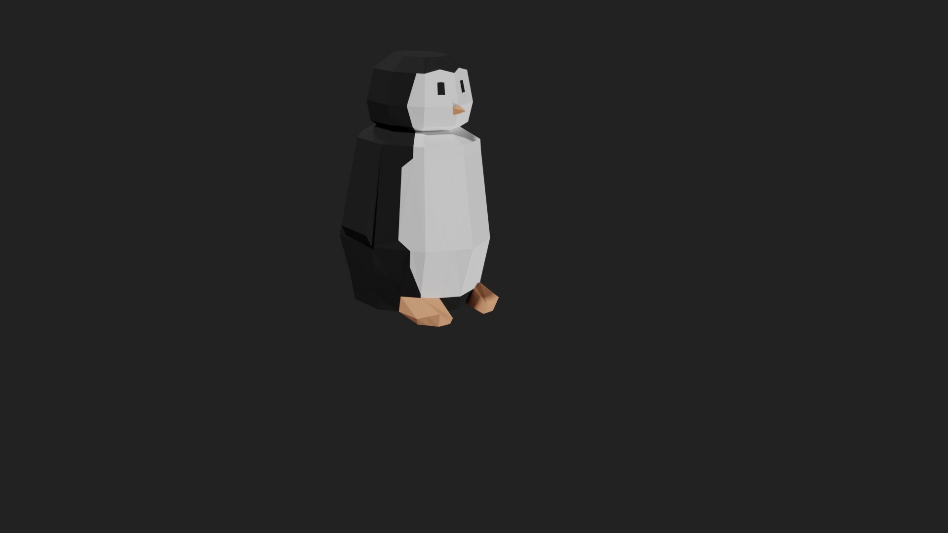 Lowpoly Penguin model - TurboSquid 1730817