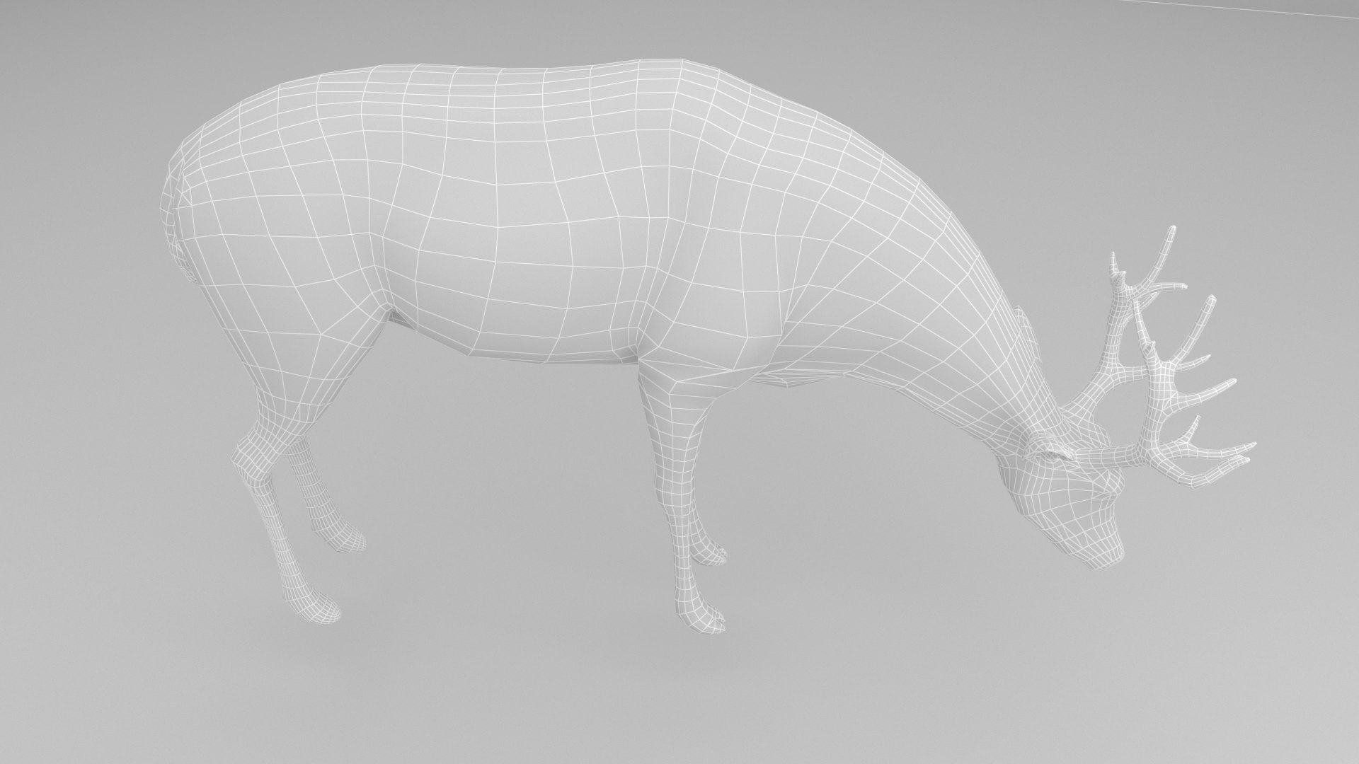 Realistic Deer 3D Model 3D - TurboSquid 2400330