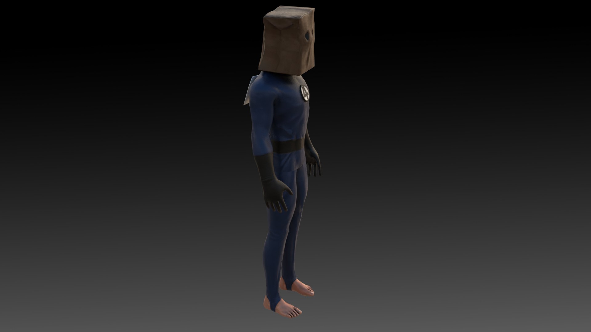 Spider-Man Bag Man Marvel 3D Model High-Quality Rigged 3D Model ...