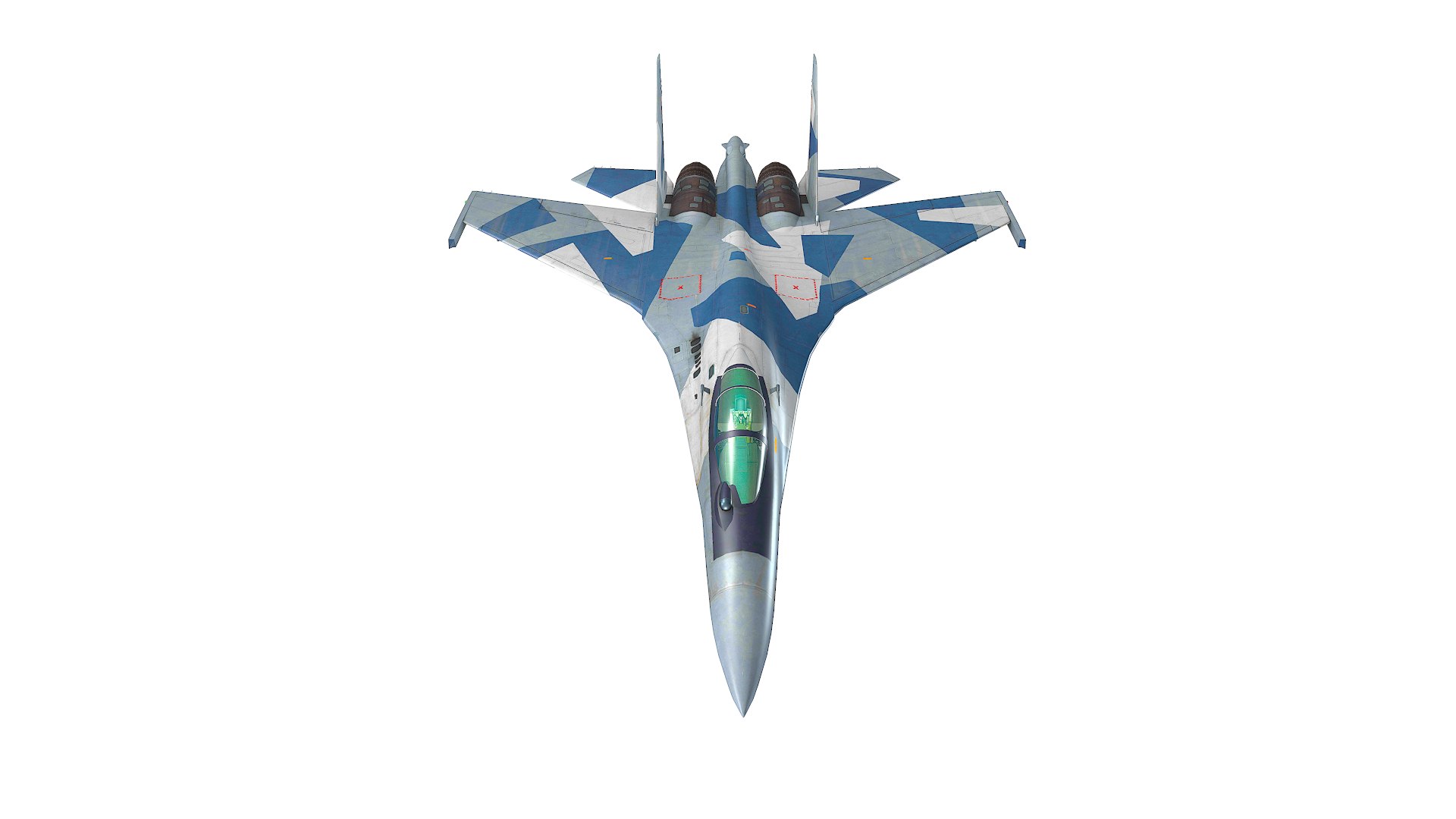 Sukhoi Su-35 3D Model - TurboSquid 1666843
