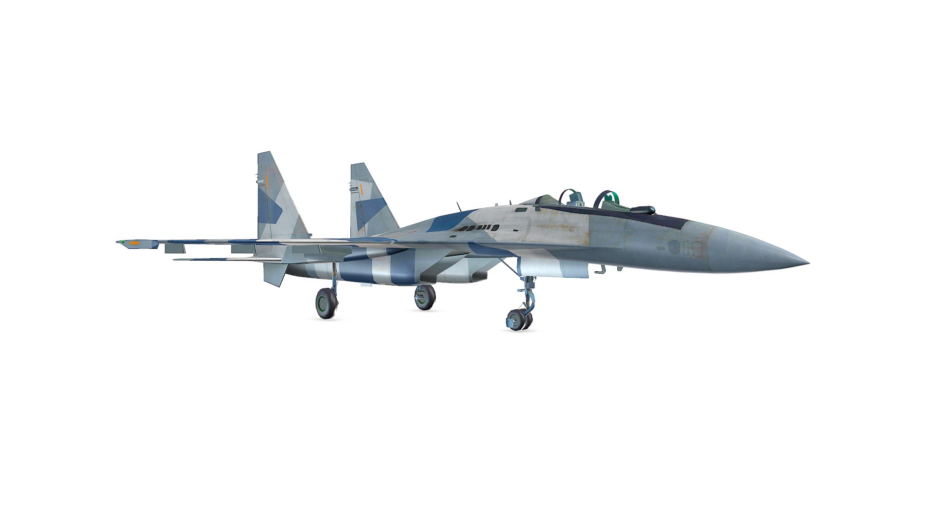 Sukhoi Su-35 3D Model - TurboSquid 1666843