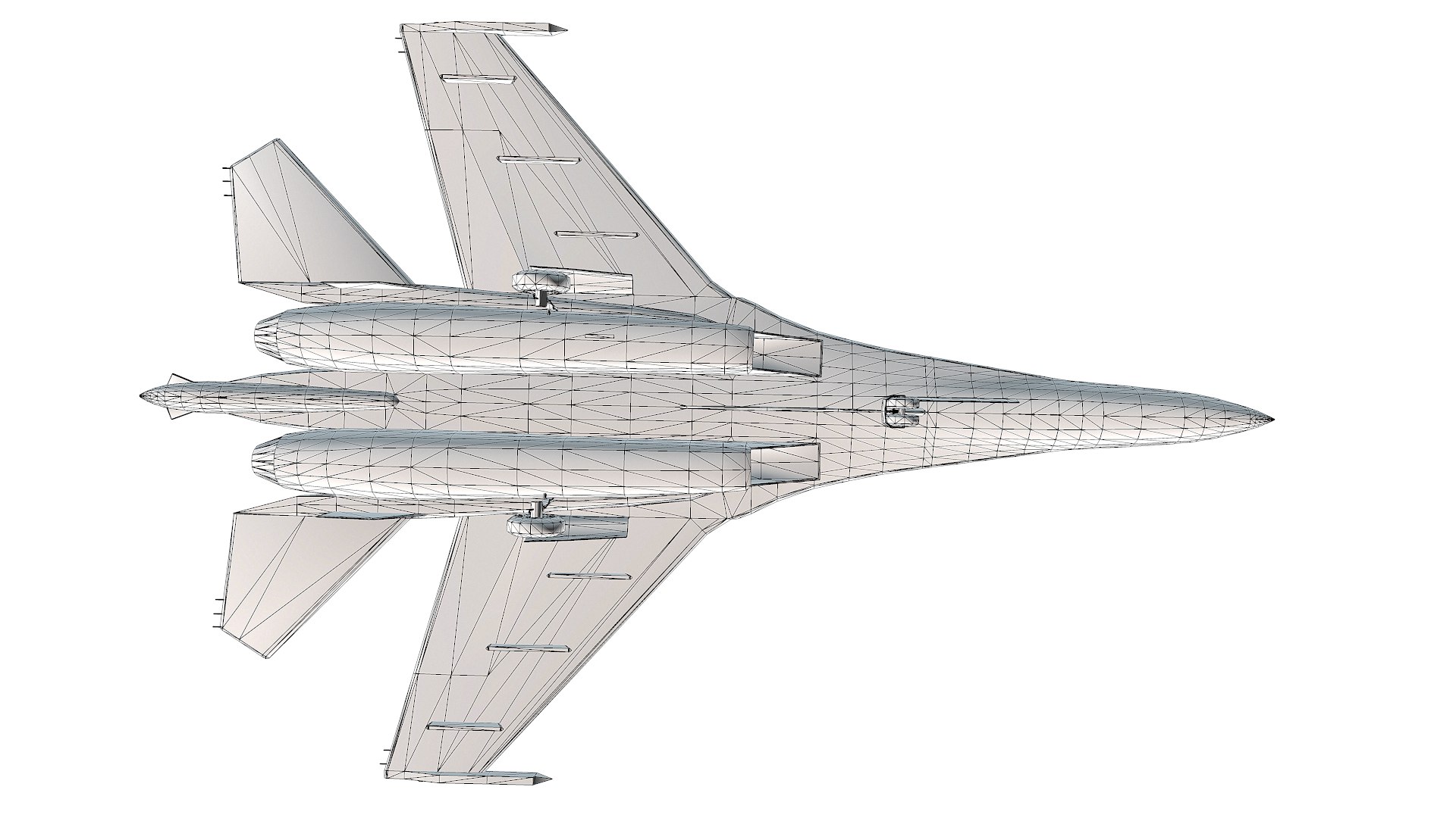 Sukhoi Su-35 3D Model - TurboSquid 1666843