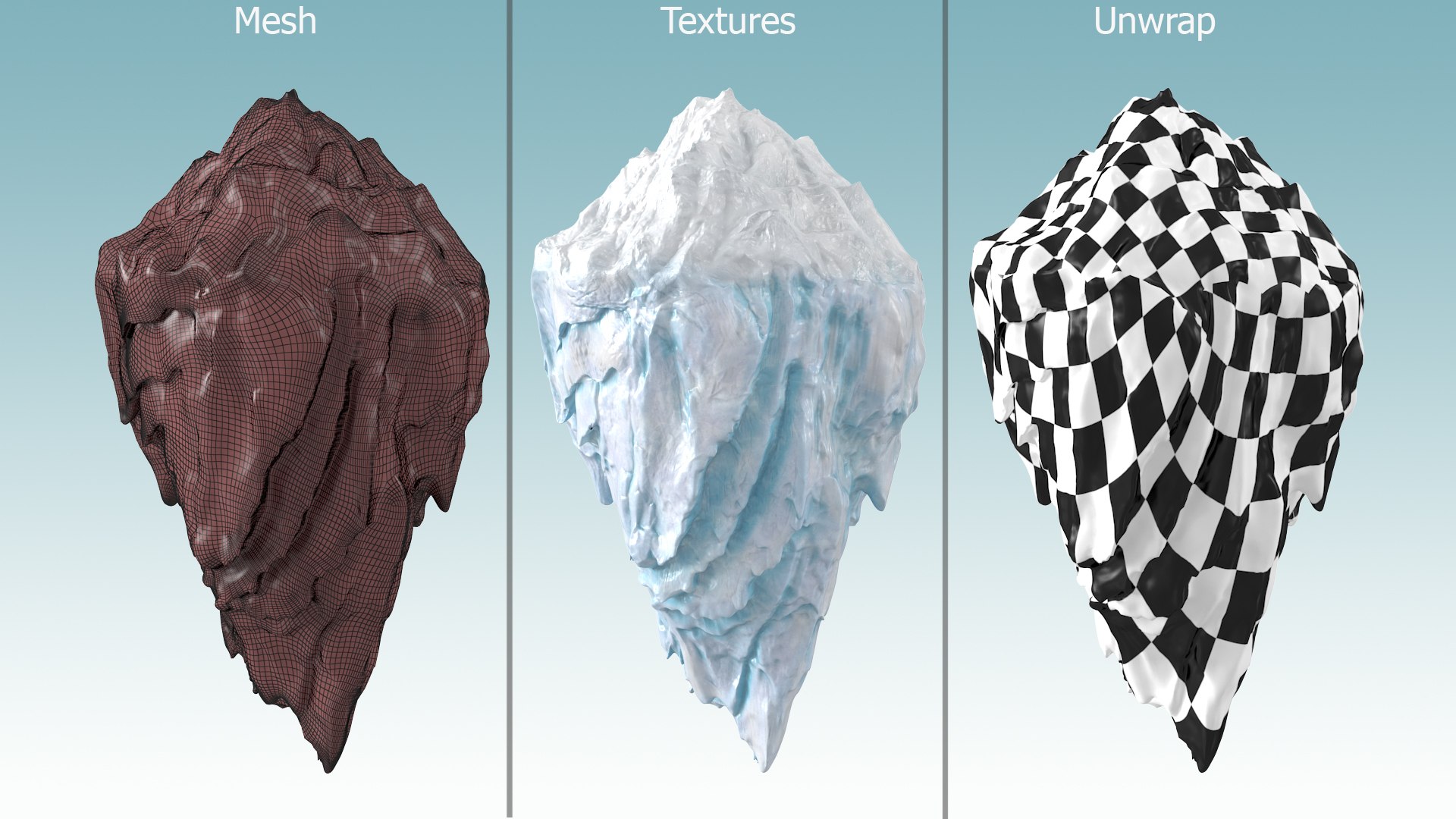 Iceberg Model - TurboSquid 2259421