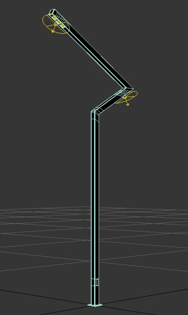 3D Modern Street Lamp Lights Model - TurboSquid 1462311