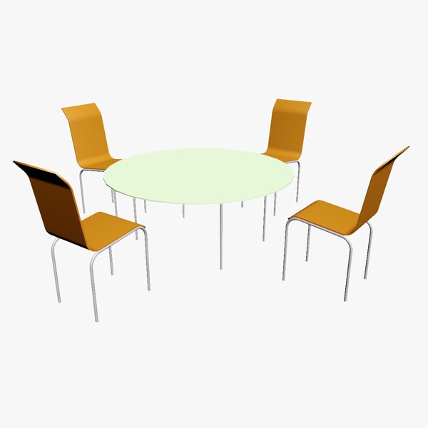 Free Cafe Table 3D Models for Download | TurboSquid