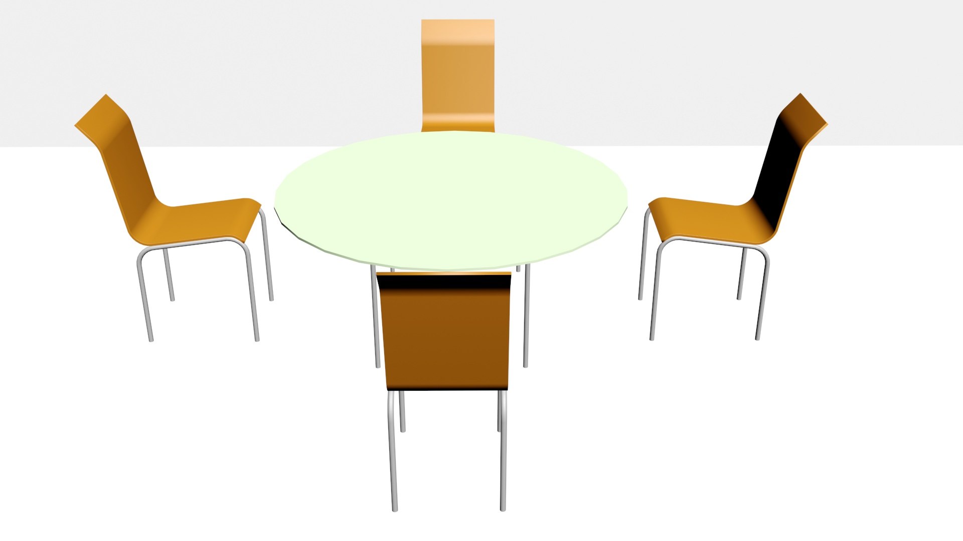 Free 3D Table With Chair Model - TurboSquid 2060306