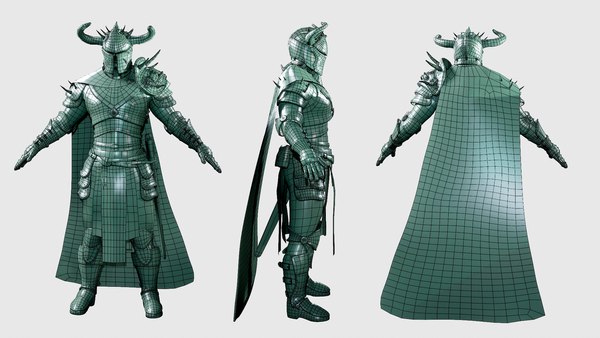 Fallen Knight 3D - TurboSquid 1736289