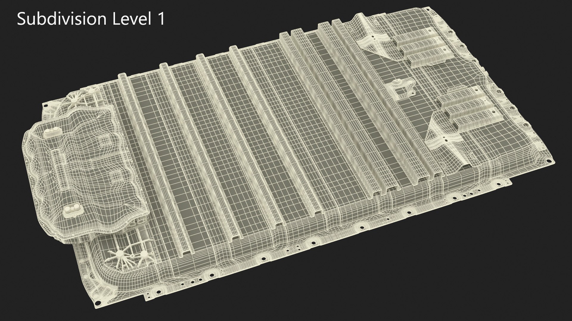 Tesla Cybertruck Battery Pack 3D - TurboSquid 2246276