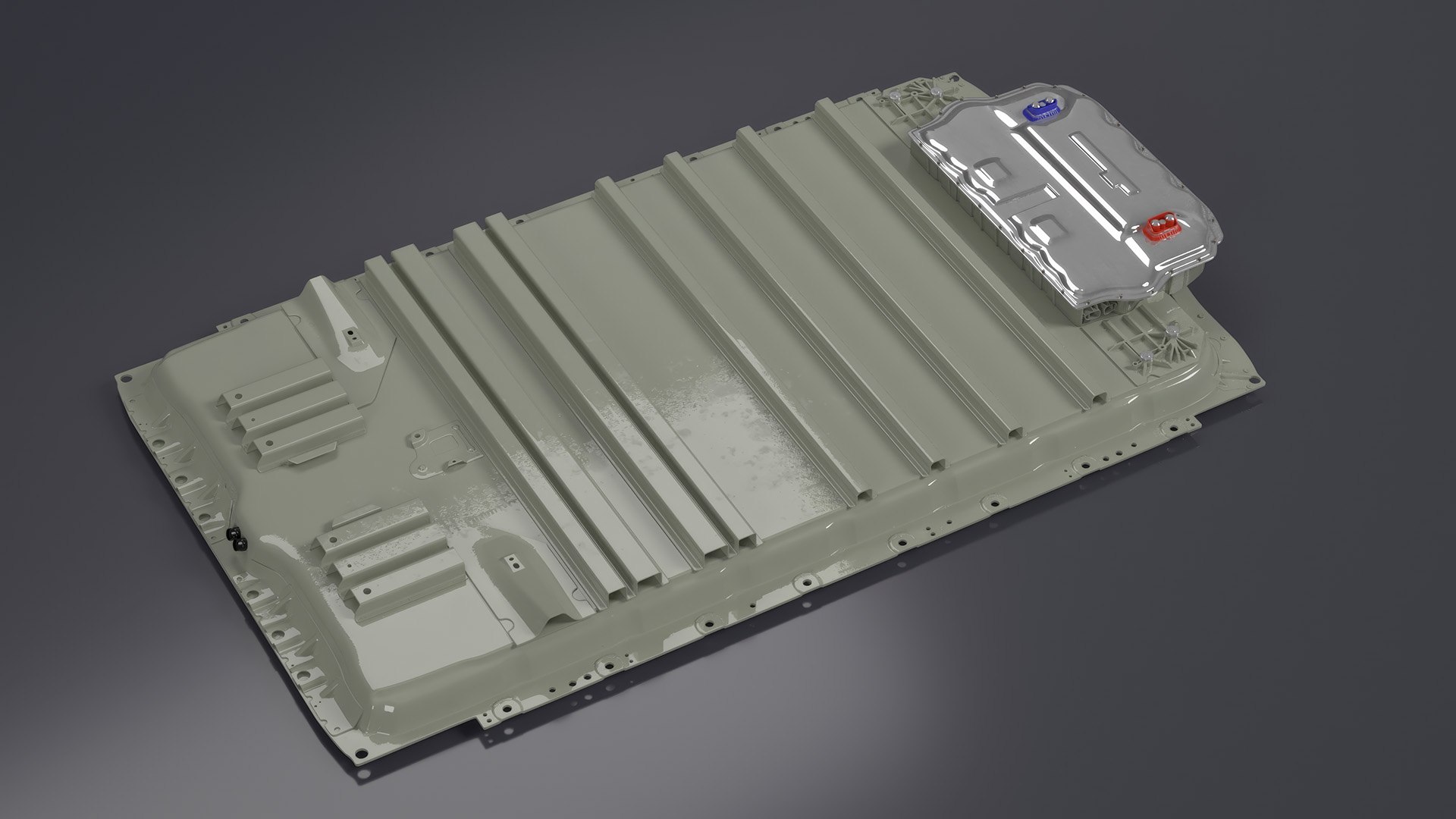 Tesla Cybertruck Battery Pack 3D - TurboSquid 2246276