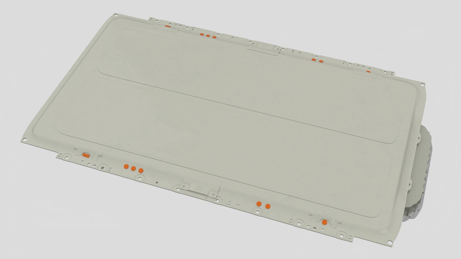 Tesla Cybertruck Battery Pack 3D - TurboSquid 2246276