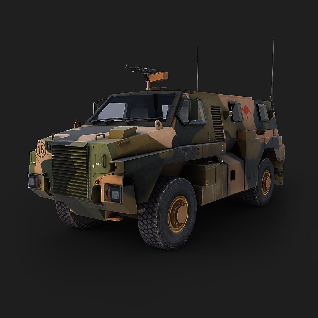 Bushmaster Mobility Vehicle 3d Max