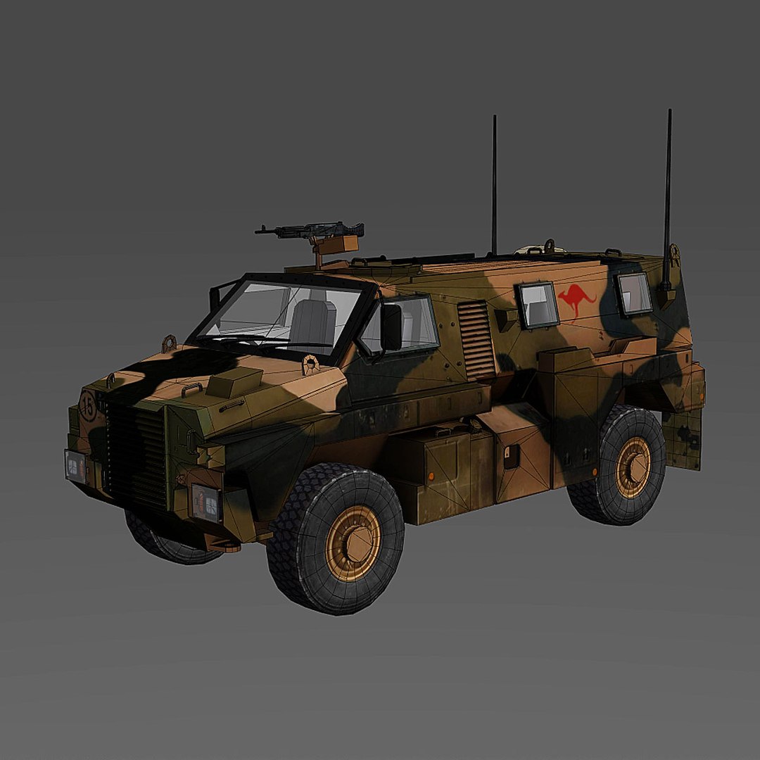 Bushmaster Mobility Vehicle 3d Max