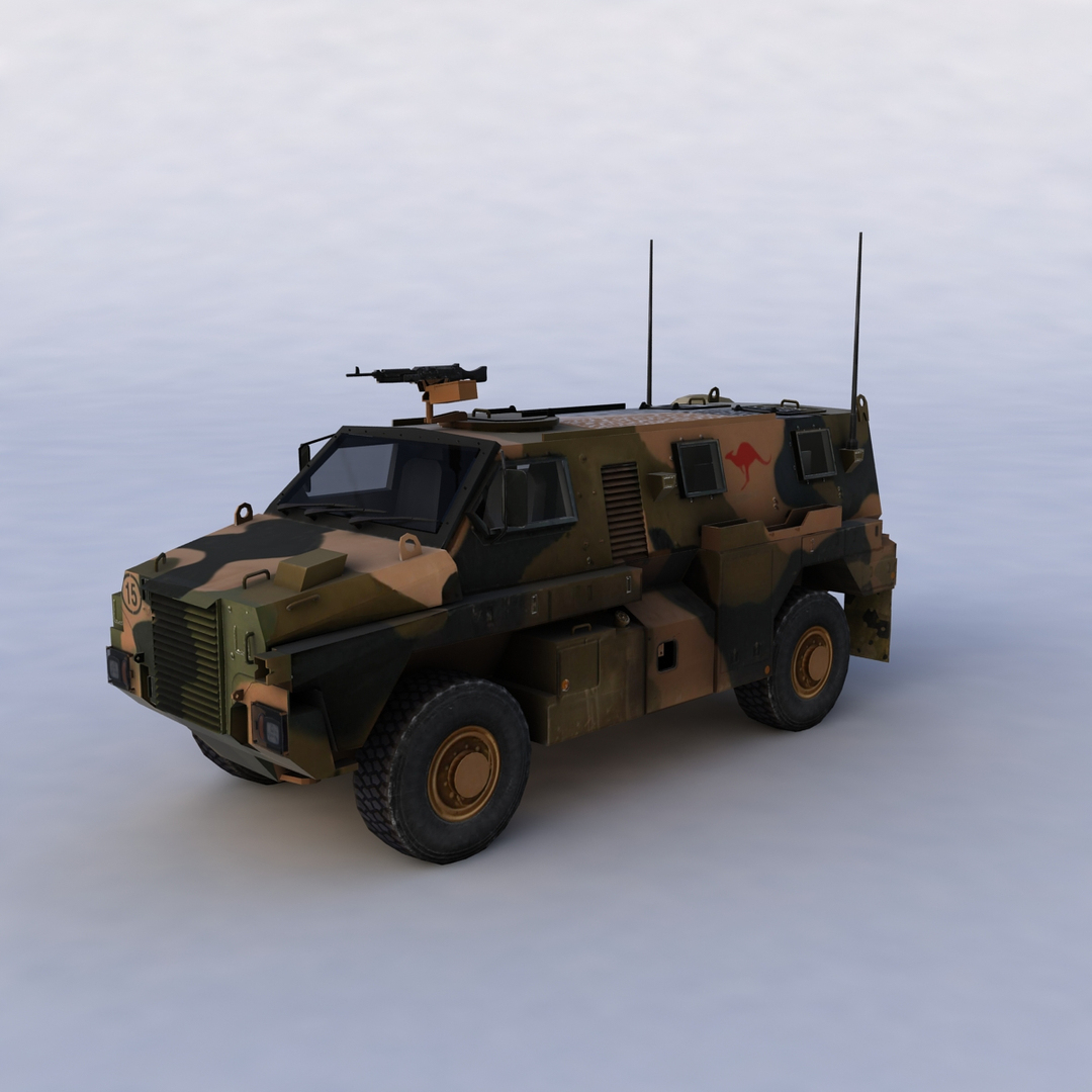 Bushmaster Mobility Vehicle 3d Max