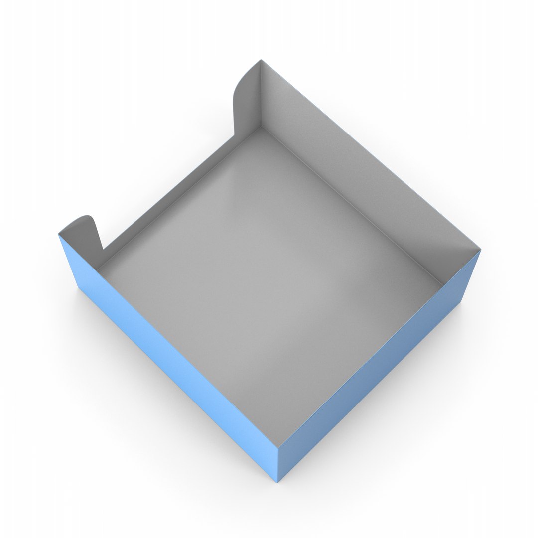 3D Blue Gum Box - TurboSquid 2156223