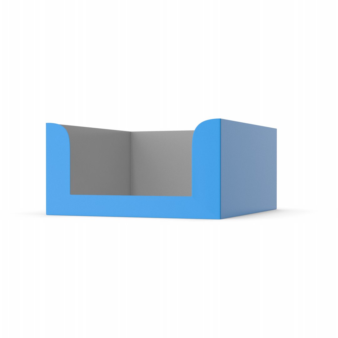 3D Blue Gum Box - TurboSquid 2156223