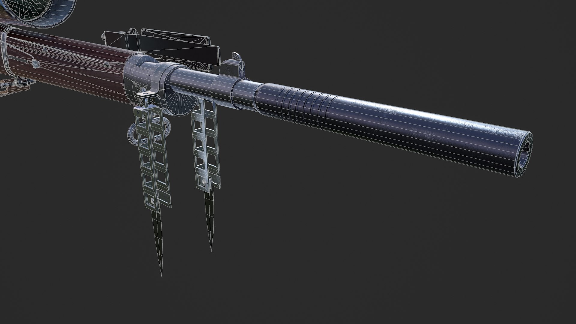 3D World War Springfield M1903 Model - TurboSquid 1454619
