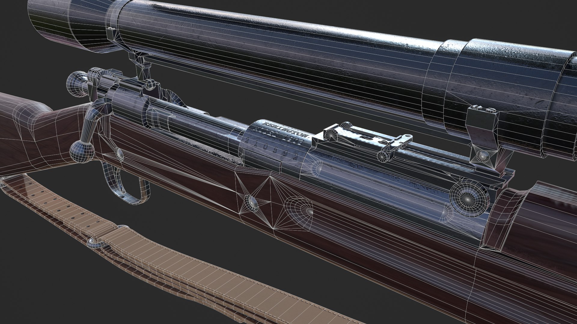 3D World War Springfield M1903 Model - TurboSquid 1454619