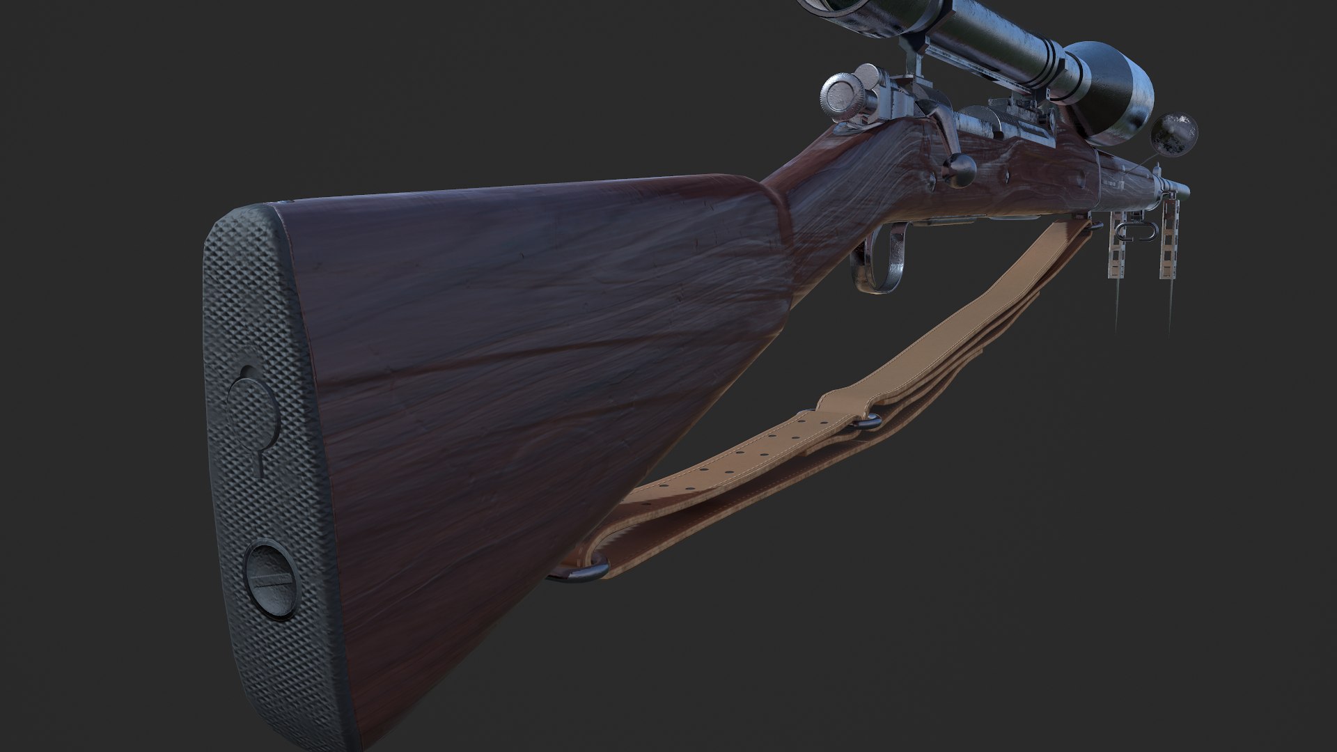 3D World War Springfield M1903 Model - TurboSquid 1454619