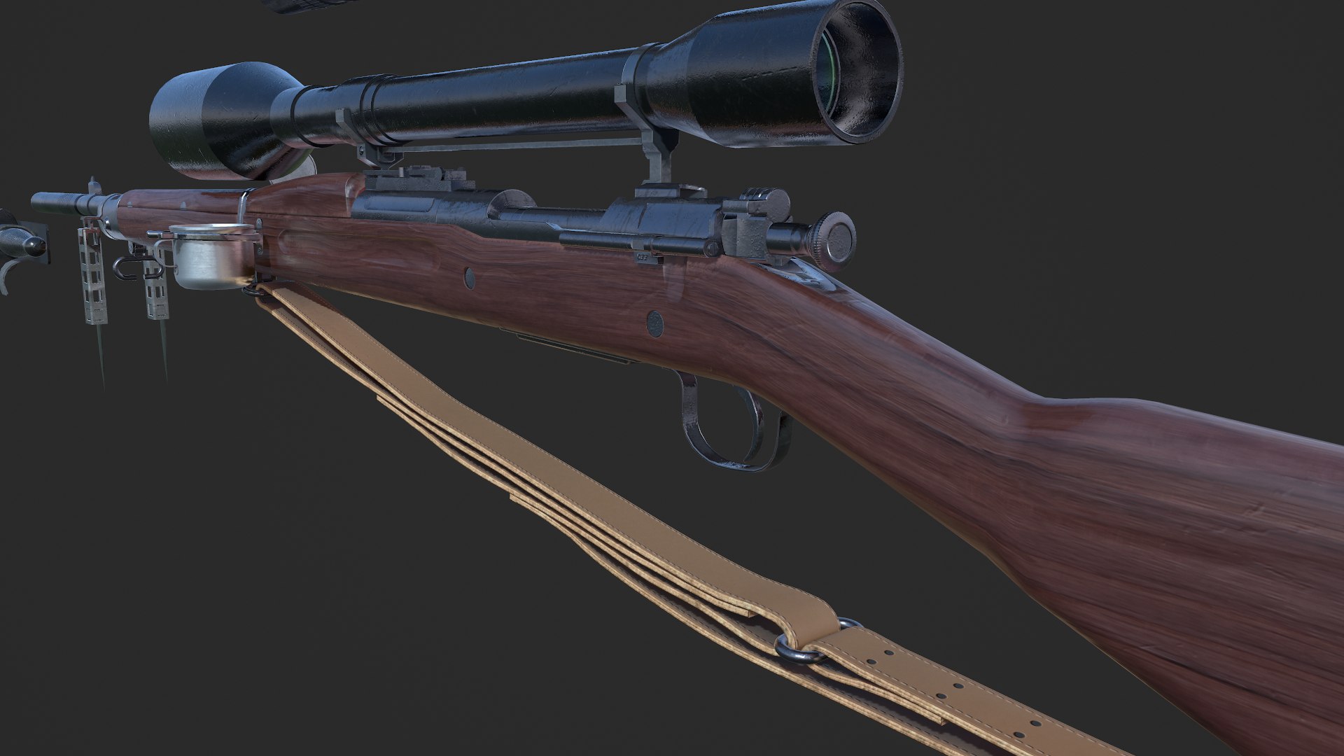3D World War Springfield M1903 Model - TurboSquid 1454619