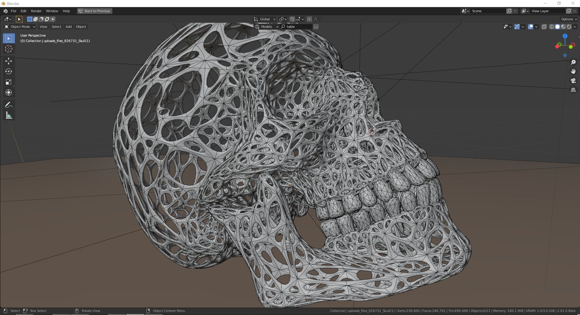 Skull Science Anatomy 3D Model - TurboSquid 1682614