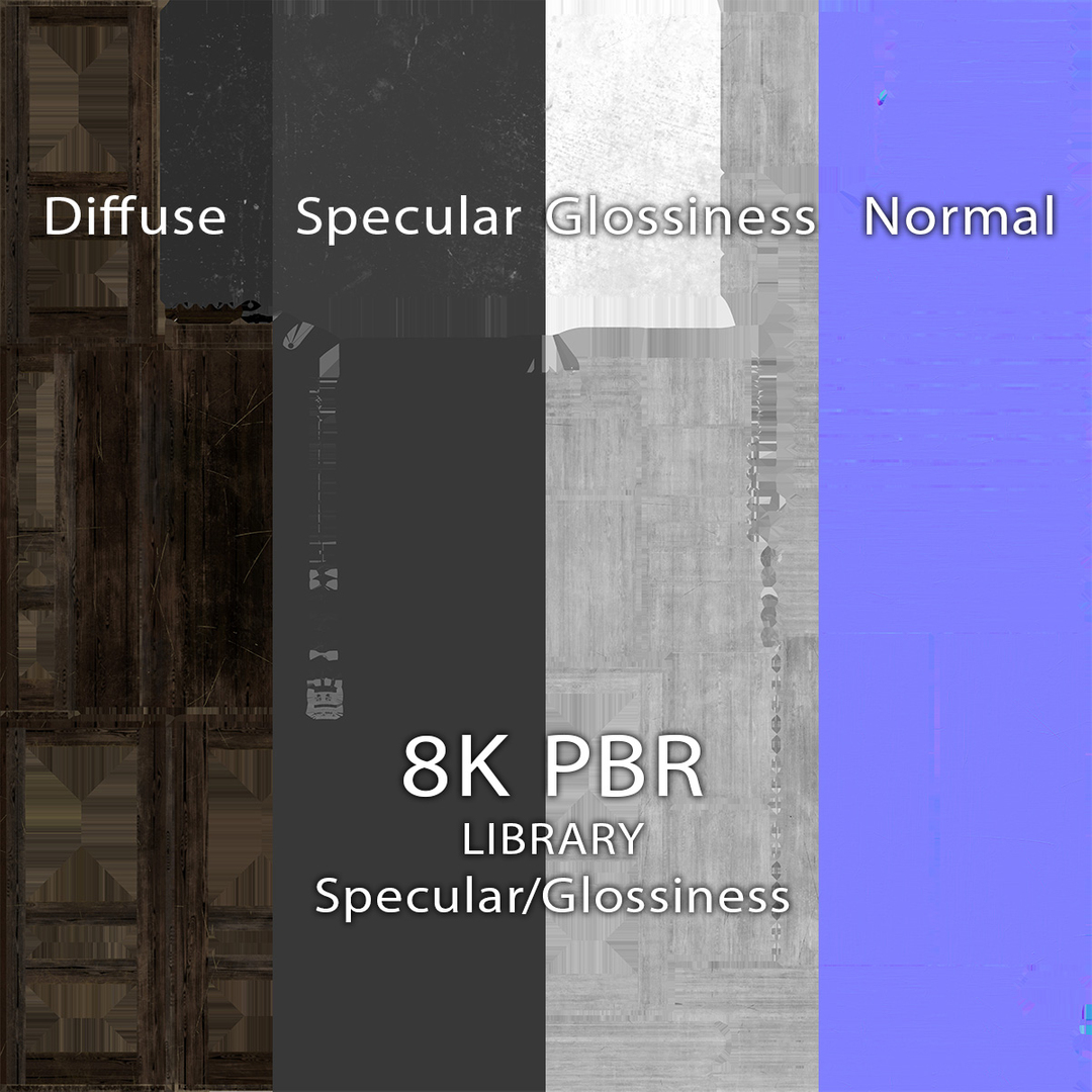 3D Old Classic Library - 8K PBR Textures - TurboSquid 1767057