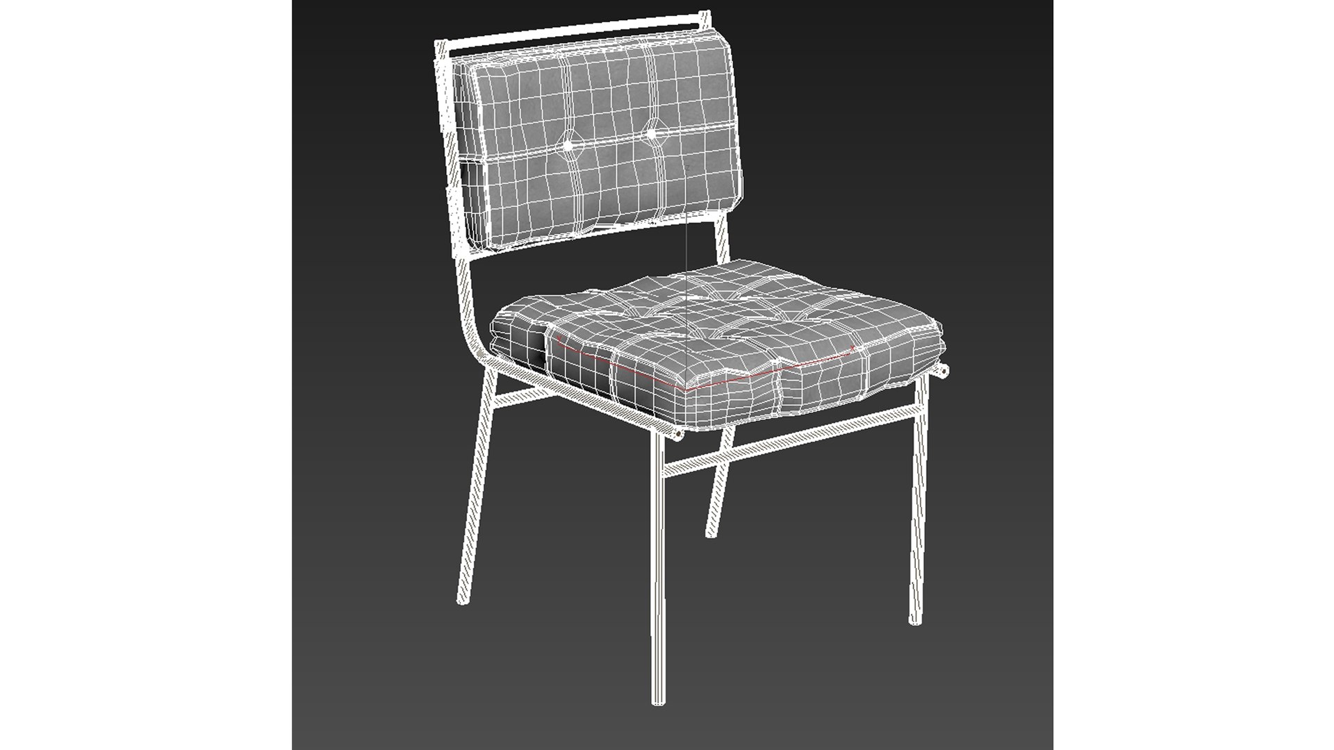 3D Mathieu Mategot Rare Chair - TurboSquid 2168064