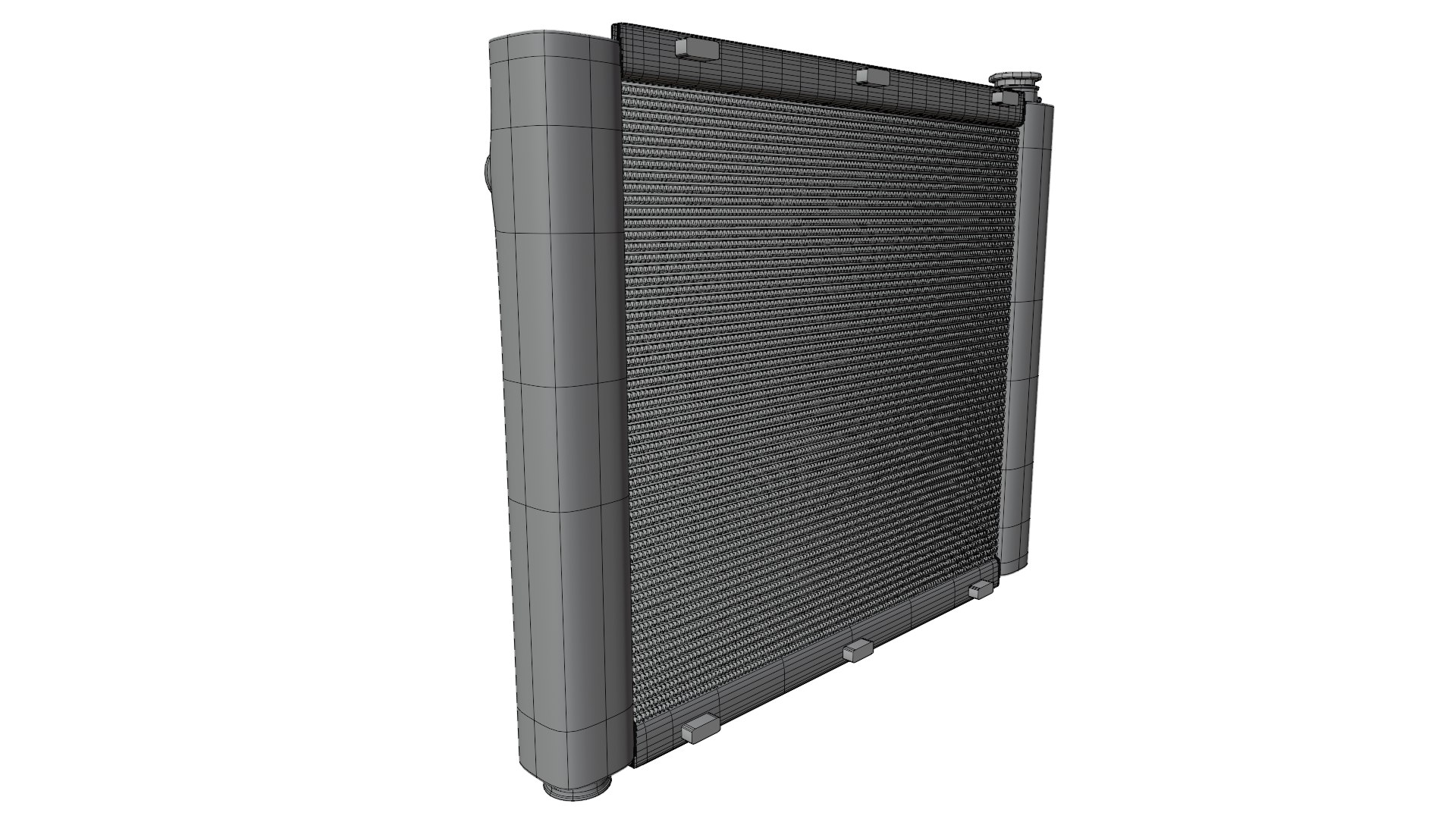 Car Radiator 3D Model - TurboSquid 2247909